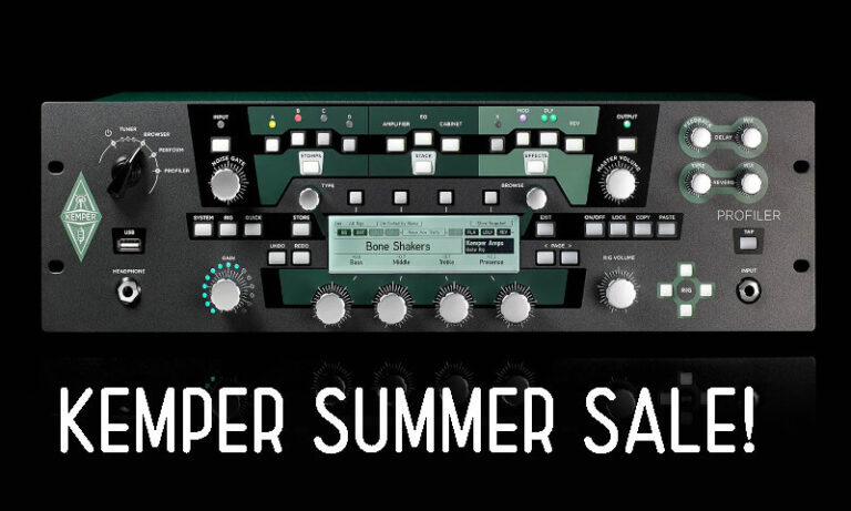 最強のアンプ！KEMPER / Profiler Power Rack 600W パワーアンプ搭載モデル ケンパがイシバシ楽器でサマーセール ...